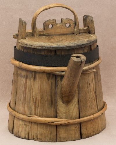 Wooden jug | Drupal
